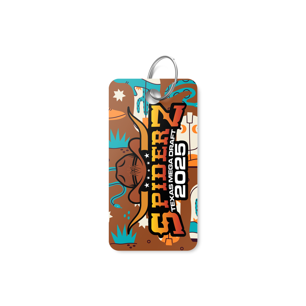 '25 Texas Mega Draft - Bag Tag – Spiderz Mega Drafts